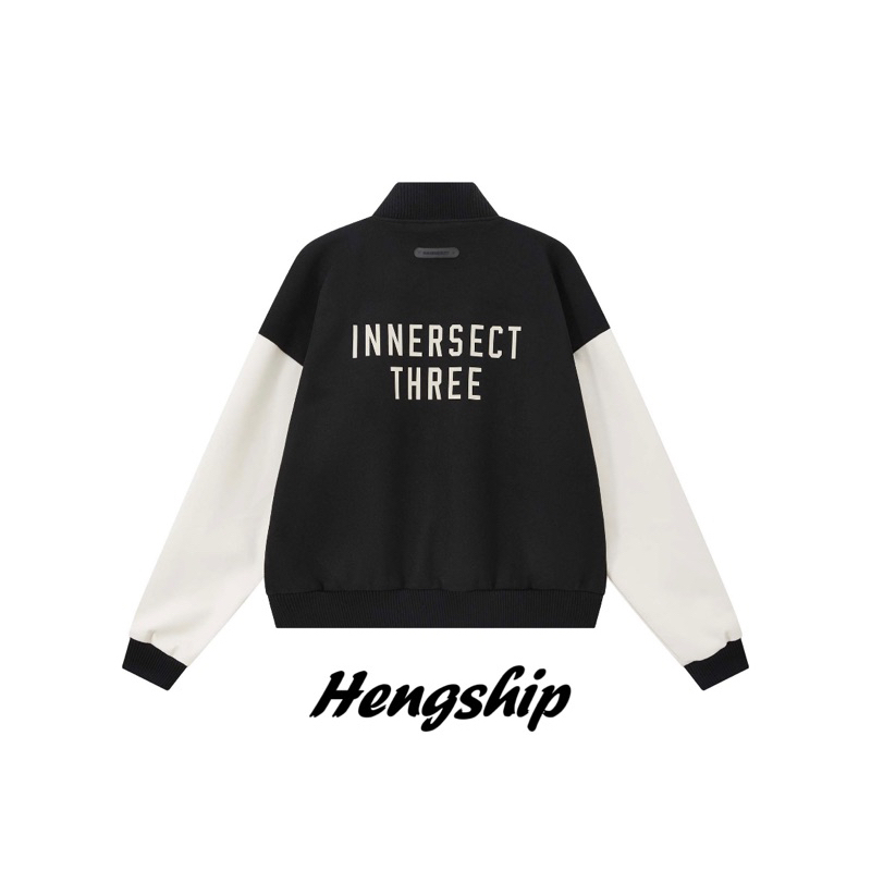 【Hengship】INNERSECT系列 棒球外套 春秋冬 直筒 龍鳳皮革 美式棒球外套 復古棒球服 男女同款 | 蝦皮購物