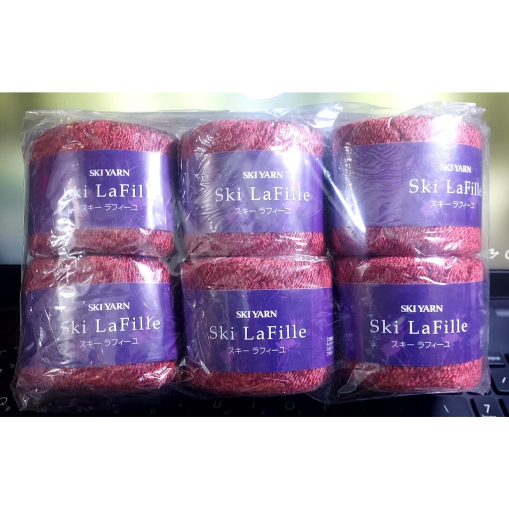 Ski Yarn Ski Lafille 日本進口 毛線球 30g/112M 日本製 | 蝦皮購物