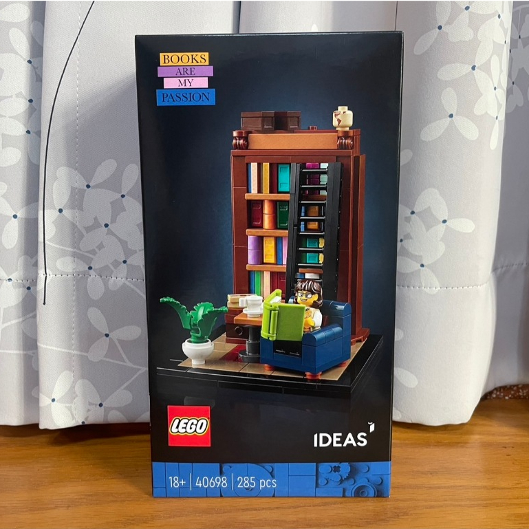 【椅比呀呀|高雄屏東】LEGO 樂高 40698 IDEAS 愛書人 Books Are My Passion | 蝦皮購物