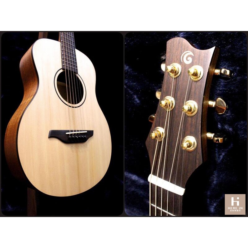 合音樂器行 全新 Gomans GB-S12 雲杉木面板 全單板 36吋 旅行木吉他 | 蝦皮購物