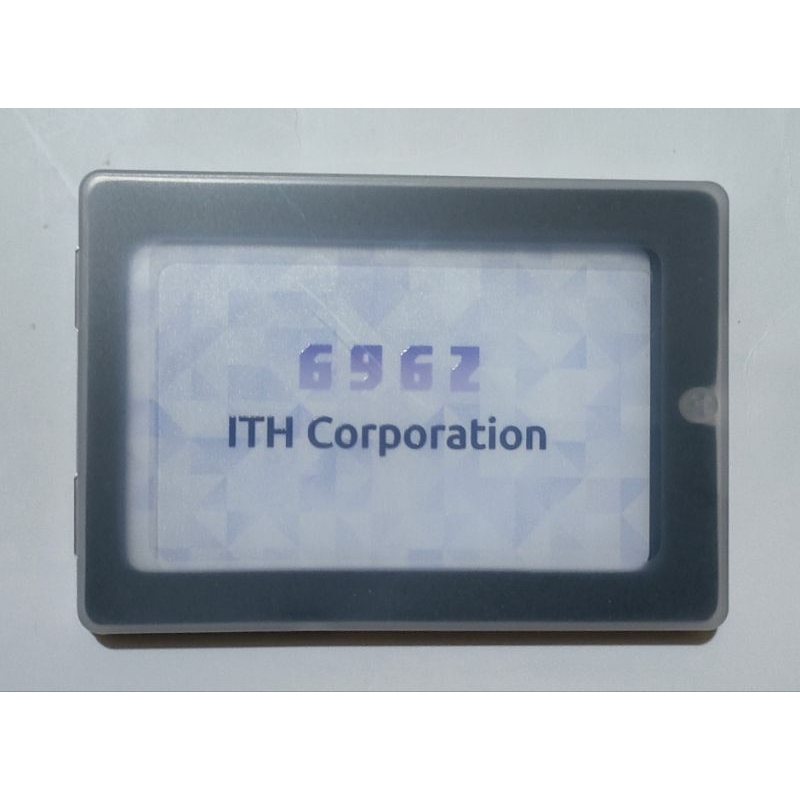 ITH Corporation ITH-KY一卡通 股票代號6962 (內含儲值金168元)全新 | 蝦皮購物