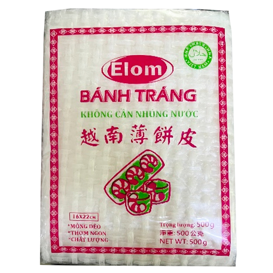 Elom 越南薄餅皮 500g 米紙 | 蝦皮購物