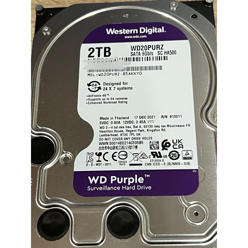 WD 2T企業碟 Sata | 蝦皮購物