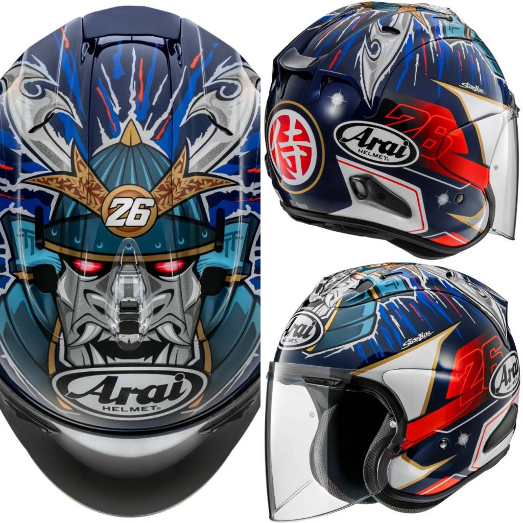 鼎泰安全帽 ARAI VZ-RAM Pedrosa Shogun 3/4 半罩 安全帽 VZ RAM | 蝦皮購物