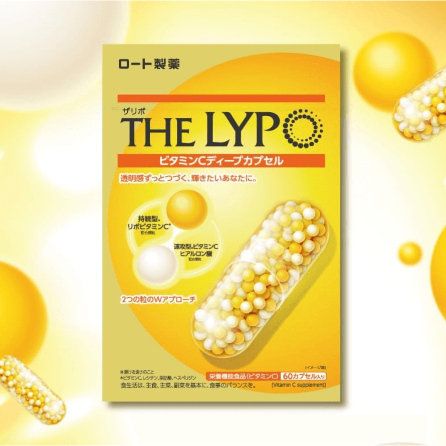 日本 ROHTO樂敦 THE LYPO脂質體VC膠囊 60粒 維他命C C群 脂質體型維他命C | 蝦皮購物