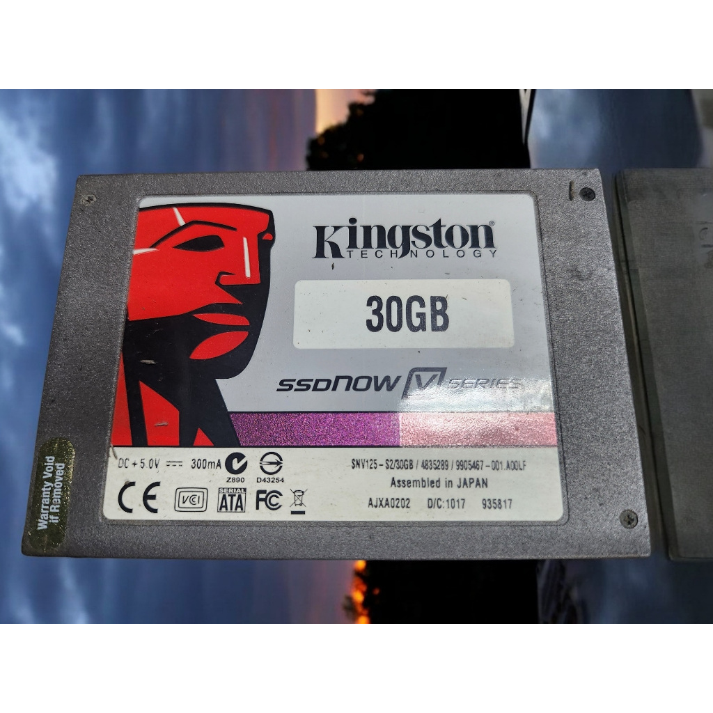 含稅 固態硬碟 金士頓 2.5吋 SSD 30GB 30G 保1個月 11H336 | 蝦皮購物