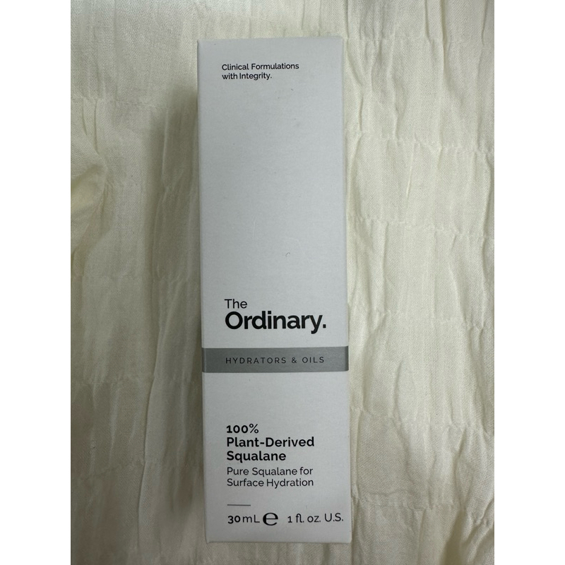 The Ordinary Plant-Derived Squalane100%植物提取角鯊烷油面部精油30ml以油養膚 | 蝦皮購物