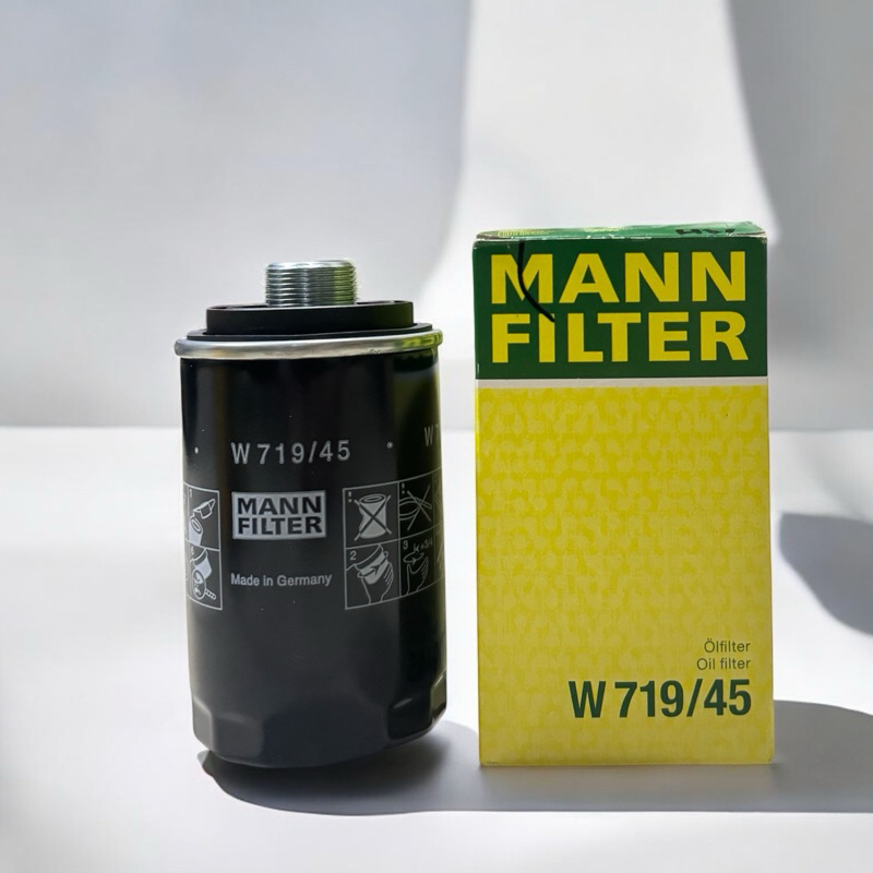 VW汽材 德國MANN 機油濾清器 W719/45 適用 福斯 奧迪 GOLF A3 A4 A5 機油 濾芯 機油心 | 蝦皮購物