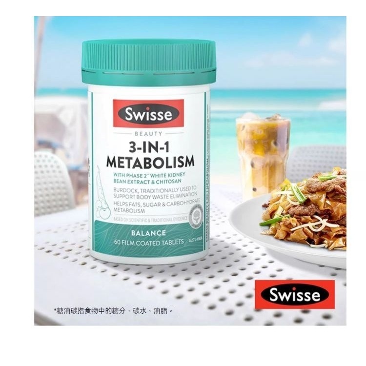 「澳美樂」 澳洲代購 澳洲 斯維詩 Swisse 熱控丸 吃油丸 阻斷 大餐救星 吸油 活性碳膠囊 120粒 60粒/瓶 | 蝦皮購物