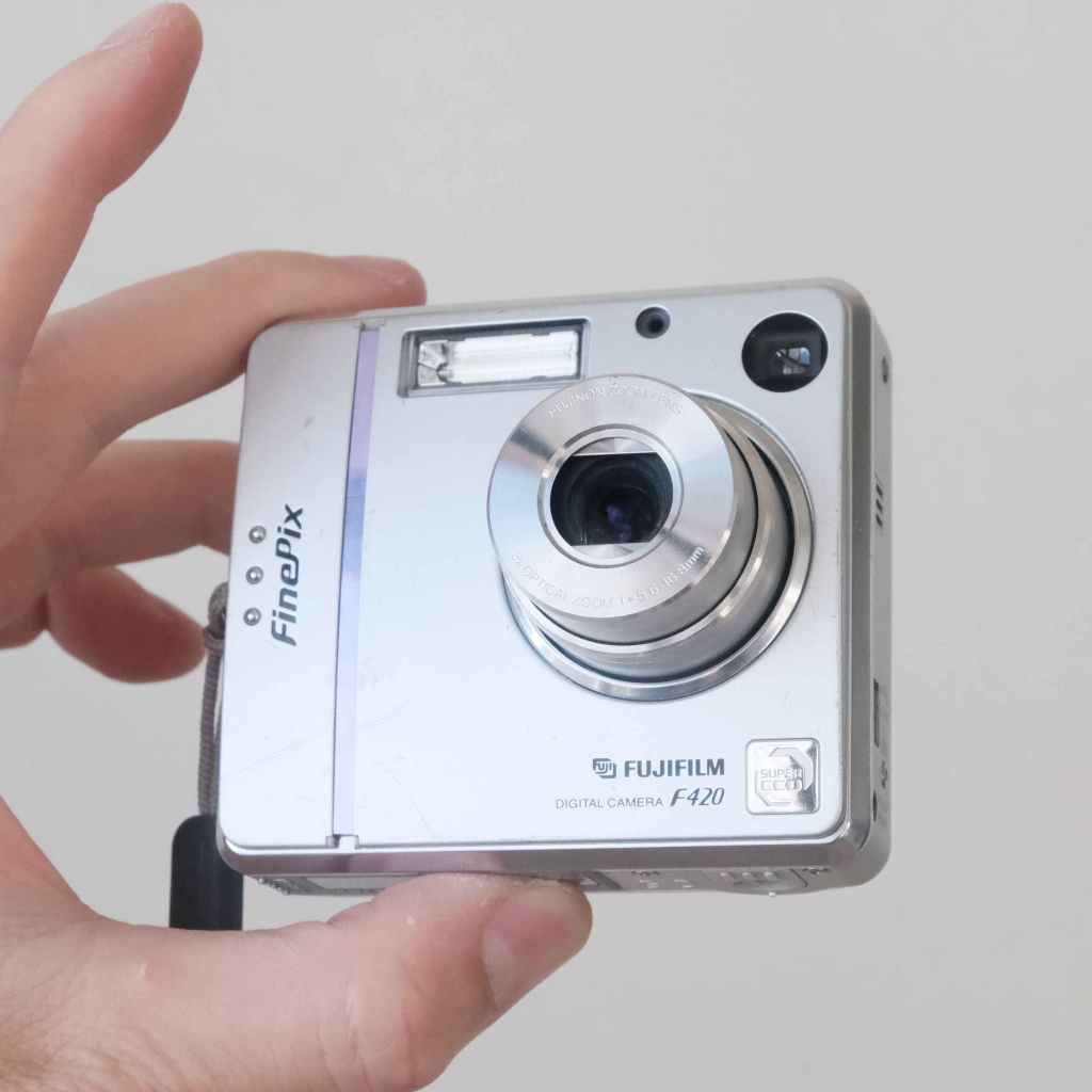 富士 Fujifilm F420 早期 CCD 數位相機 (方塊機) | 蝦皮購物
