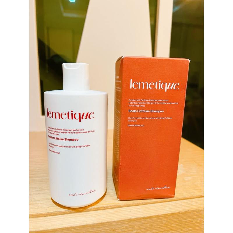 現貨Lemetique 頭皮咖啡因洗髮水 500ml | 蝦皮購物
