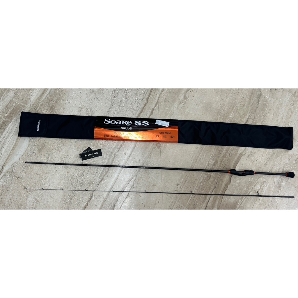 🔥【台南平昇釣具】🔥SHIMANO 22' SOARE SS AJING S76UL-S 竹筴魚 根魚竿 路亞超輕量 | 蝦皮購物