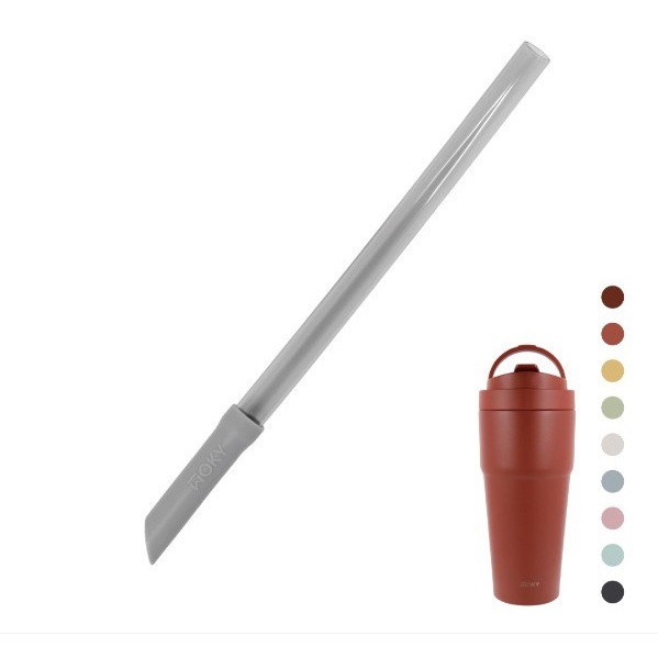 【WOKY沃廚】Tritan彈跳粗吸管(長款適用雙層陶瓷750ml+770ml+600ml)(短款適用550ml) | 蝦皮購物