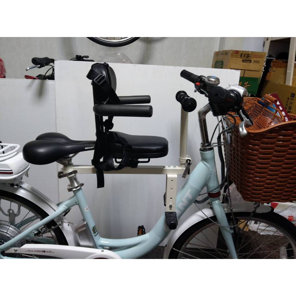 GIANT EA401 EA402 MIYA E+ 捷安特 電動腳踏車 自行車兒童座椅 安全座椅裝好樣子 | 蝦皮購物