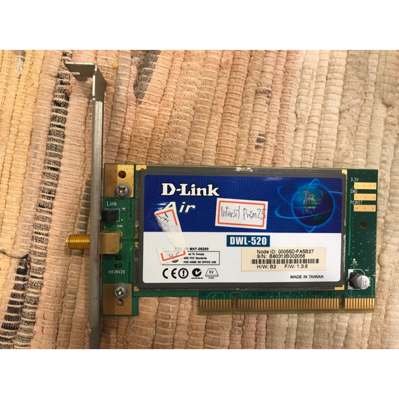 D-LINK DWL250 PCI介面 802.11b 11Mbps 網卡 | 蝦皮購物