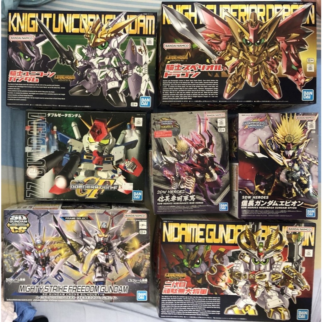 BB戰士 LBB 騎士獨角獸 光之聖龍 超越之龍 SDCS 全能攻擊自由 二代目頑駄無大將軍 信長次代鋼彈 信長專用戰馬 | 蝦皮購物