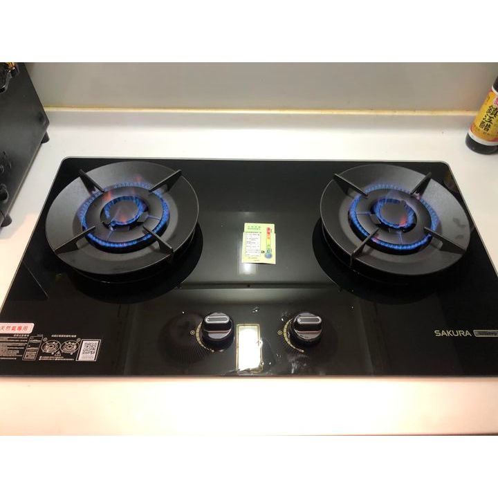 【櫻花牌】G-2523YG 二口聚熱焱玻璃檯面爐(G2523YG) | 蝦皮購物