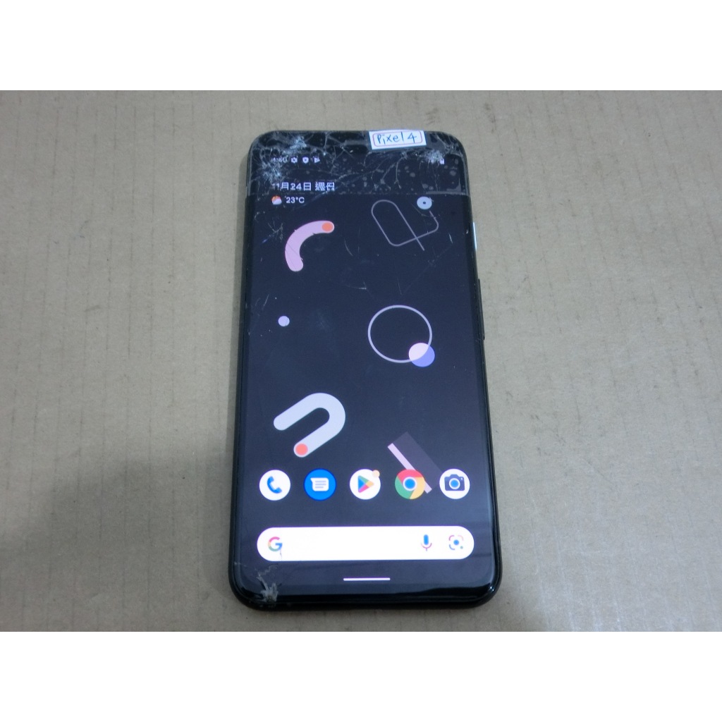 Google Pixel 4 64G 正常操作 螢幕破 故障機 零件機 | 蝦皮購物