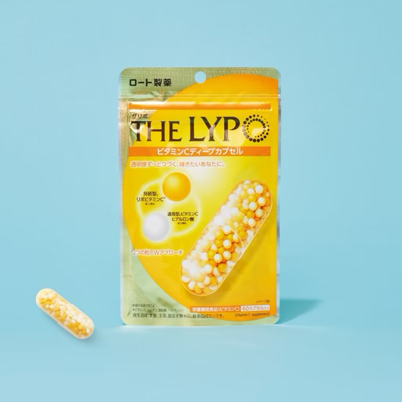 現貨 日本帶回 日本 ROHTO樂敦 THE LYPO脂質體VC膠囊 60粒 維生素C 維他命C C群 持續型 速功型 | 蝦皮購物