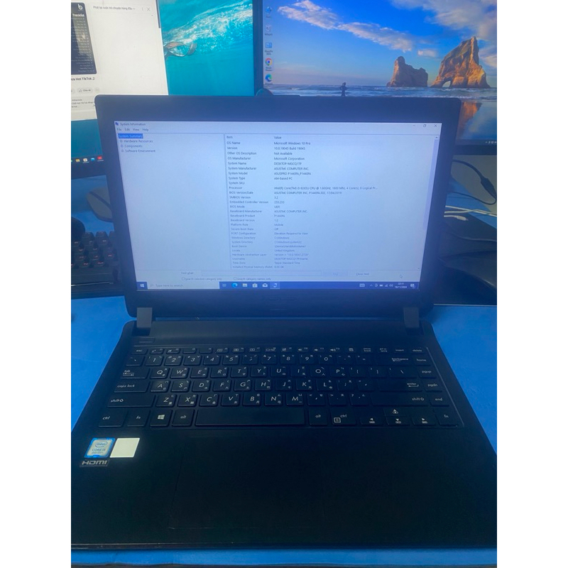 ASUSPRO P1440FA i5-8265U Ram 8Gb HDD 500G (不包括充電線) | 蝦皮購物