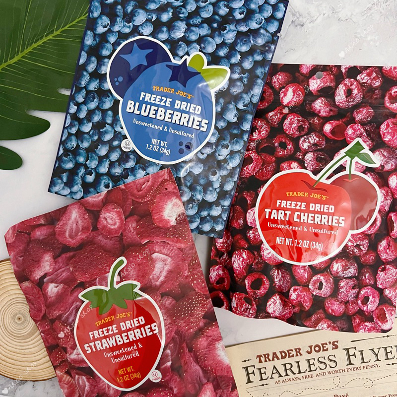 [Ahno 美國代購]Trader Joe’s 缺德舅｜水果乾｜草莓乾｜藍莓乾｜蘋果乾｜莓果乾｜果乾｜水果｜覆盆莓 | 蝦皮購物