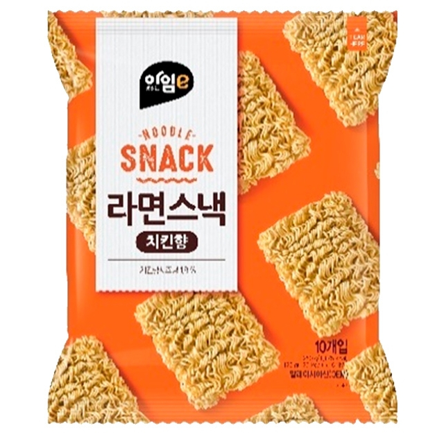 森吉百貨 韓國 Ime 脆麵點心 雞汁風味 250g (25g*10包) 點心麵 | 蝦皮購物