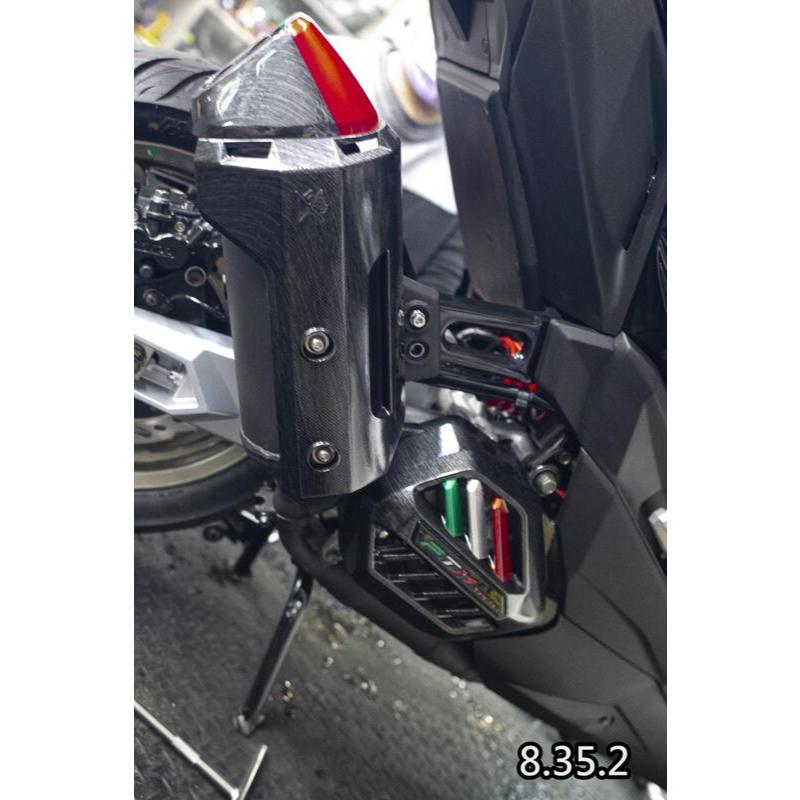 [KRV KRV180 ROMA GT]原廠排氣管 支架固定螺絲 白鐵螺絲 鍍鈦螺絲 CNC M8 鋁合金墊片加購 | 蝦皮購物