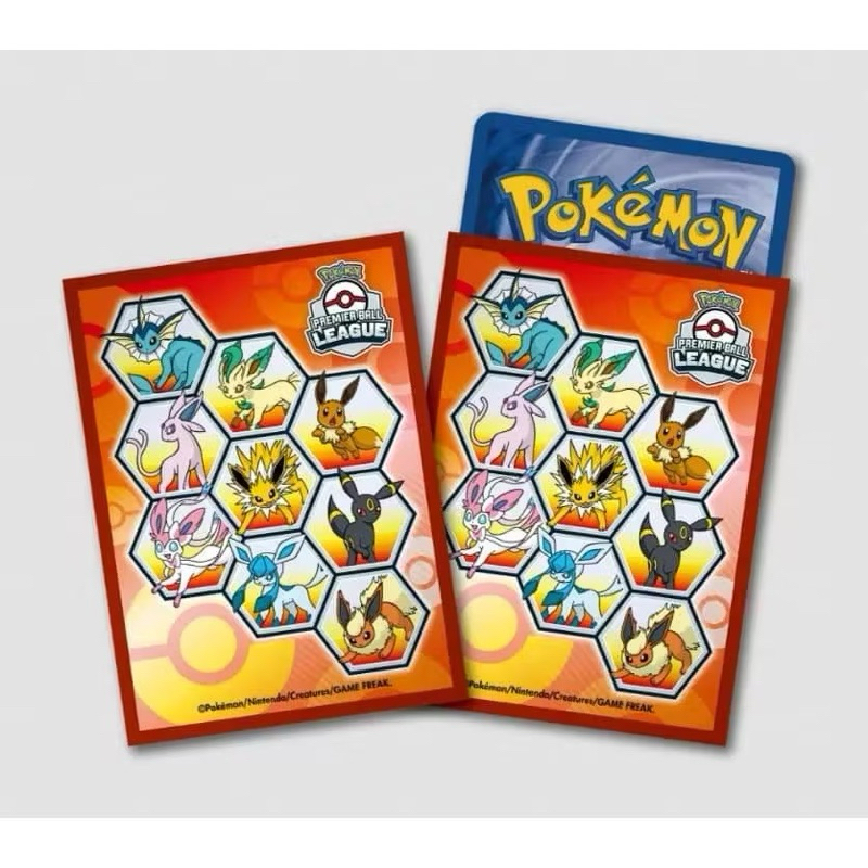 寶可夢ptcg 2024-25紀念球賽 限定卡套 原創造型卡套~伊布系列 | 蝦皮購物