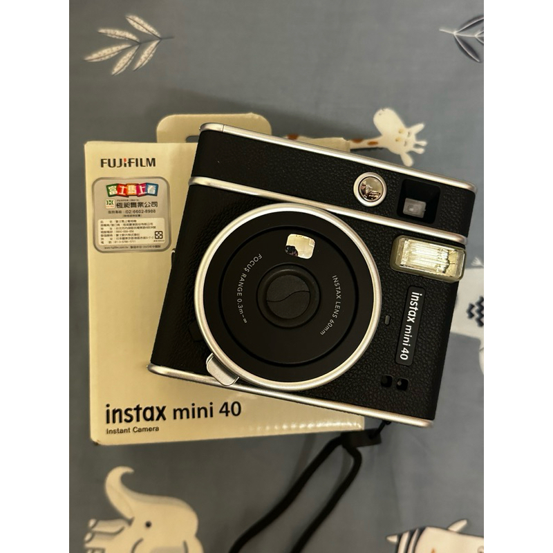 富士 FUJIFILM instax mini40 拍立得 立可拍（相機內有一組底片額外在加兩組底片）（ 僅拆封未使用過 | 蝦皮購物