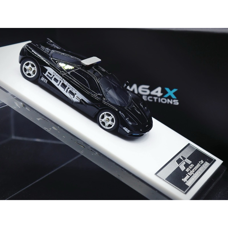 SCM MY64 M64X 1:64 Mclarene F1 警車塗裝 | 蝦皮購物