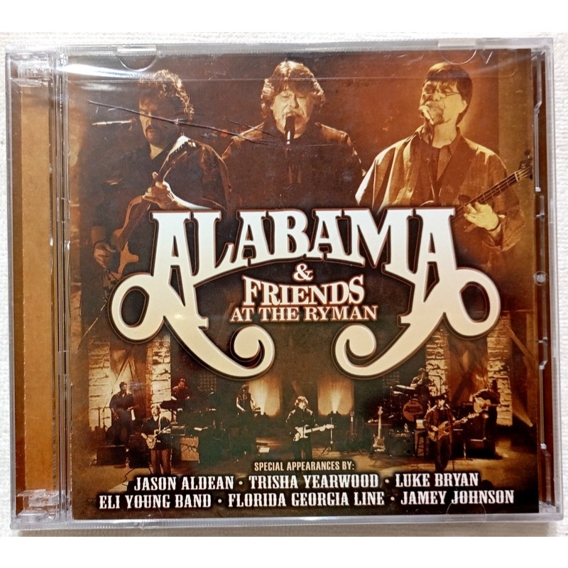 全新未拆 2CD / Alabama & Friends 阿拉巴馬合唱團與朋友們/ At the Ryman現場 /美版 | 蝦皮購物