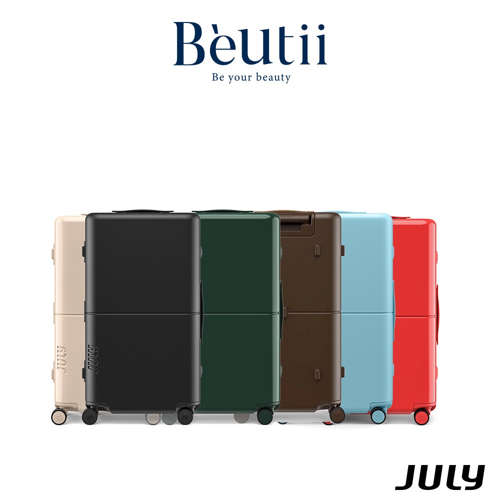 JULY Checked Trunk 胖胖箱 360度旋轉雙輪 防水防污尼龍襯 全球終身保修 28吋 Beutii | 蝦皮購物