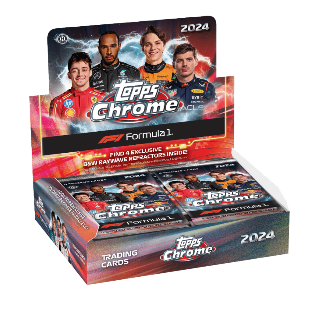 即將到貨 2024 Topps Chrome F1 Formula 1 Qualifying Lap Hobby Box | 蝦皮購物