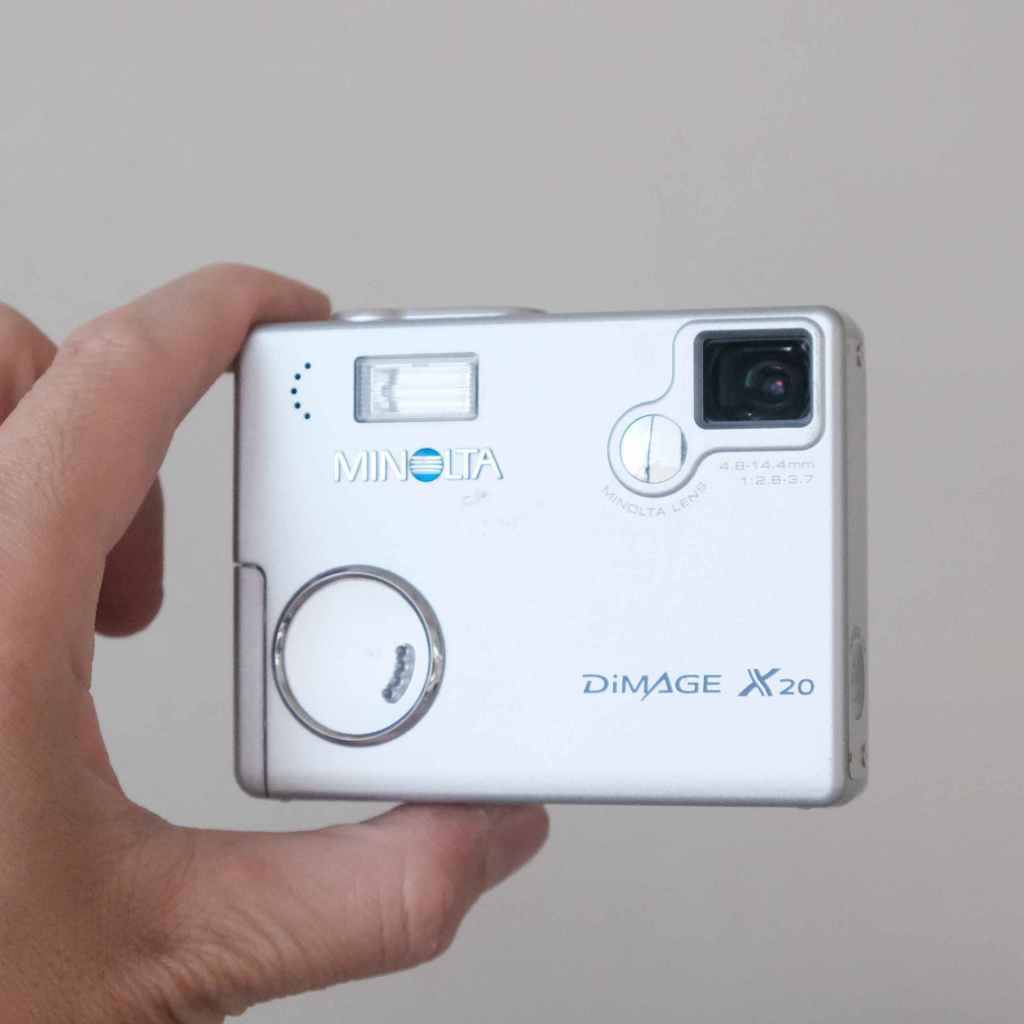 Minolta DiMAGE X20 早期 CCD 數位 相機 (方塊機) | 蝦皮購物