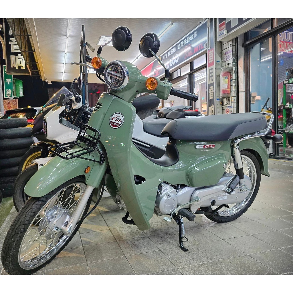 【勝大重機】2025 HONDA SC110 泰規 全新車特價$10.9萬 super cub 110 經典 綠 | 蝦皮購物