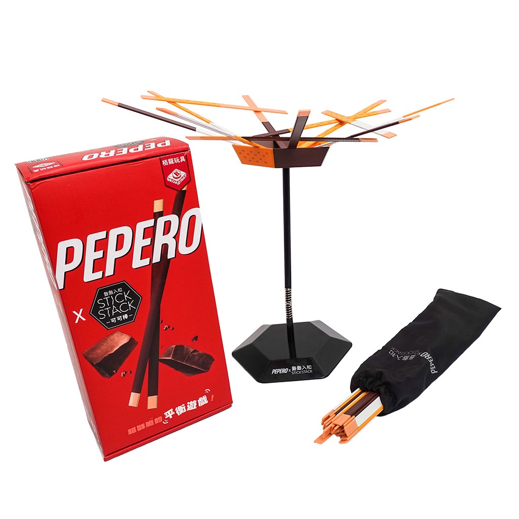 《2PLUS》籤籤入扣：可可棒 STICK STACK PEPERO【桌弄正版桌遊】 | 蝦皮購物