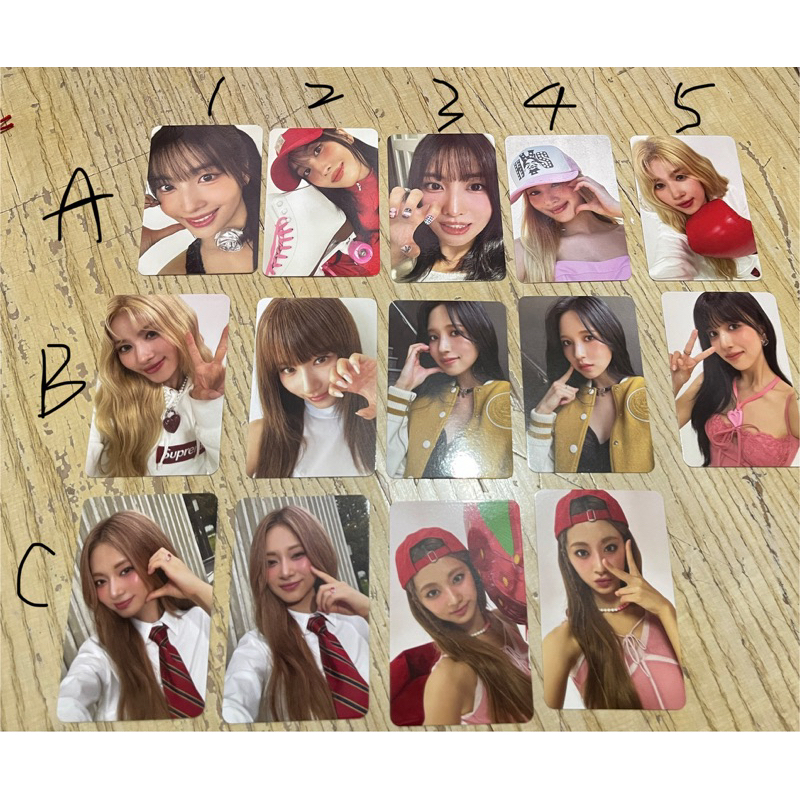 TWICE 14th Mini Album [STRATEGY] MOMO、SANA、MINA、子瑜 小卡 專卡 | 蝦皮購物