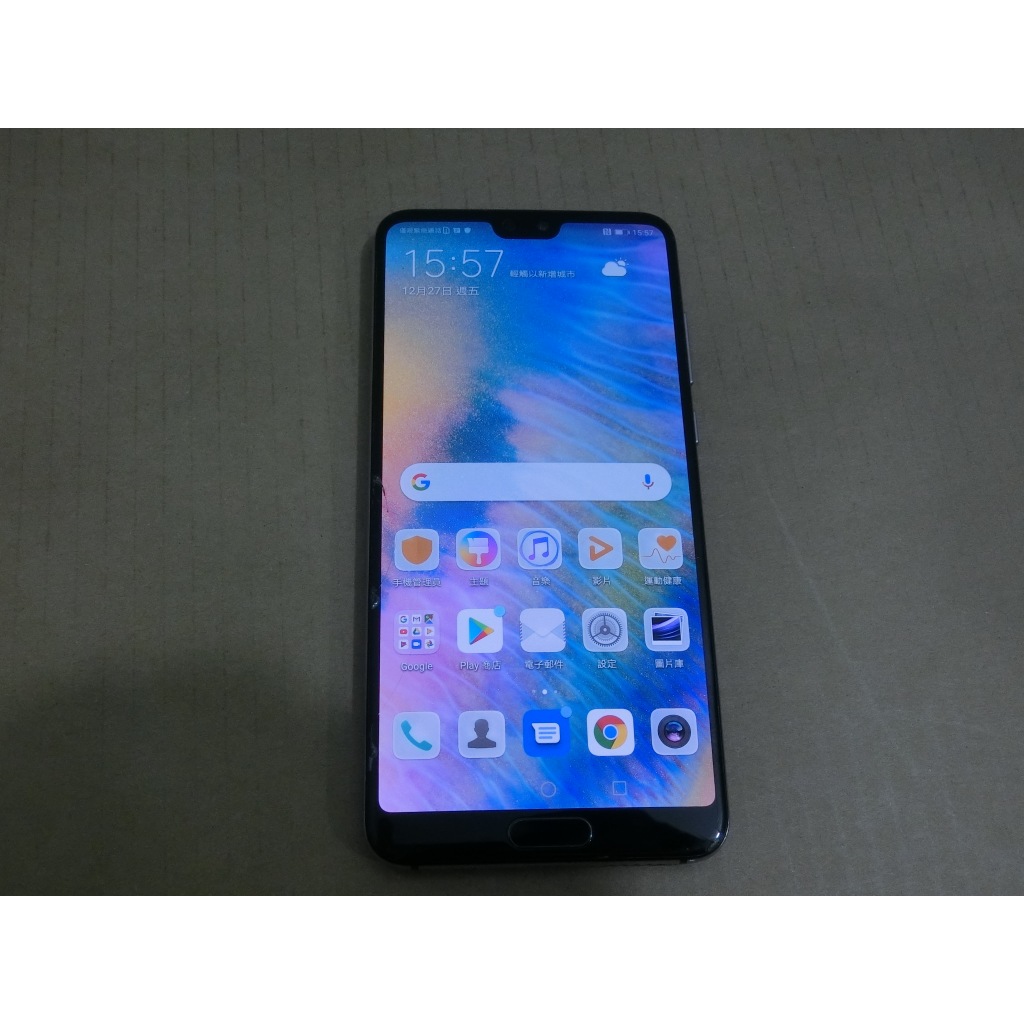 Huawei P20 Pro CLT-L29 6G/128G 功能正常 螢幕左側裂 可使用 故障機 零件機 | 蝦皮購物