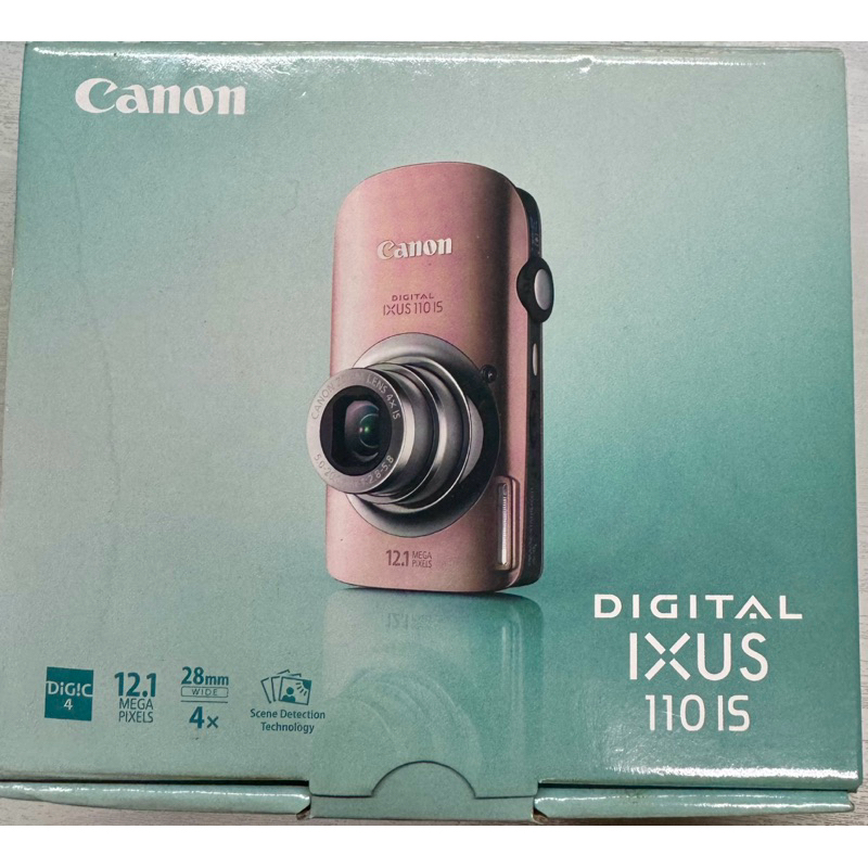 Canon Digital IXUS 110 IS 小紅書 CCD相機 全新未使用過 | 蝦皮購物