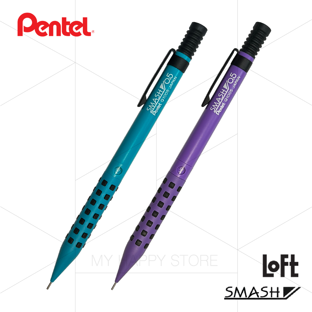 〔MHS〕Pentel SMASH Loft 2021 限定 製圖自動鉛筆 Q1005-18LF/19LF | 蝦皮購物
