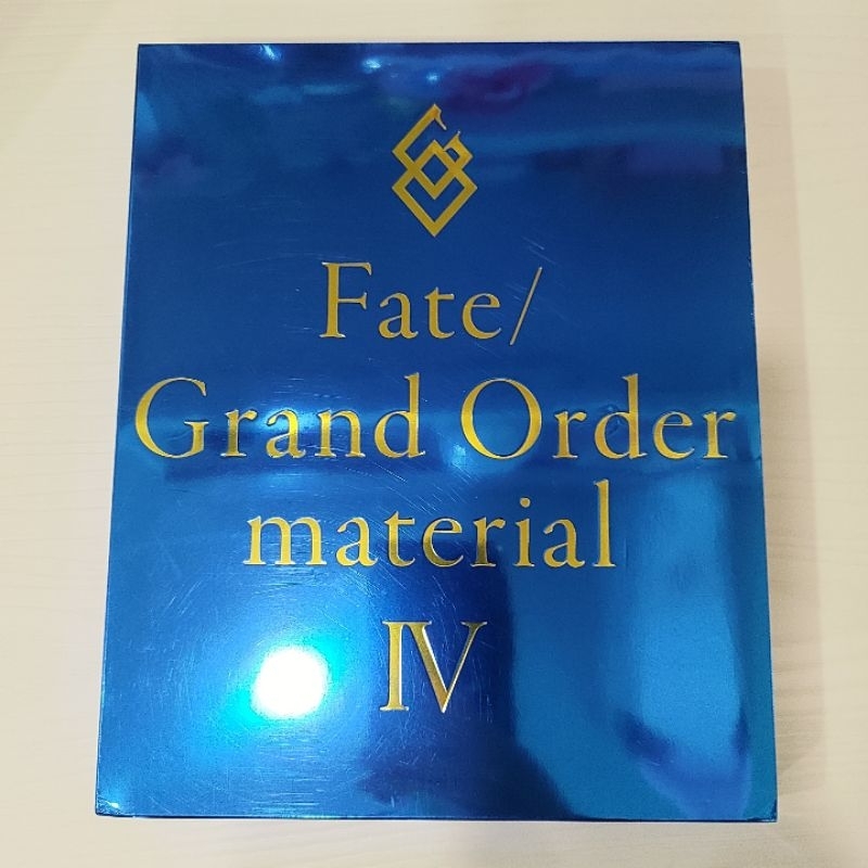 Fate／Grand Order material IV FGO日文版彩頁設定集4 九成新 Type Moon | 蝦皮購物