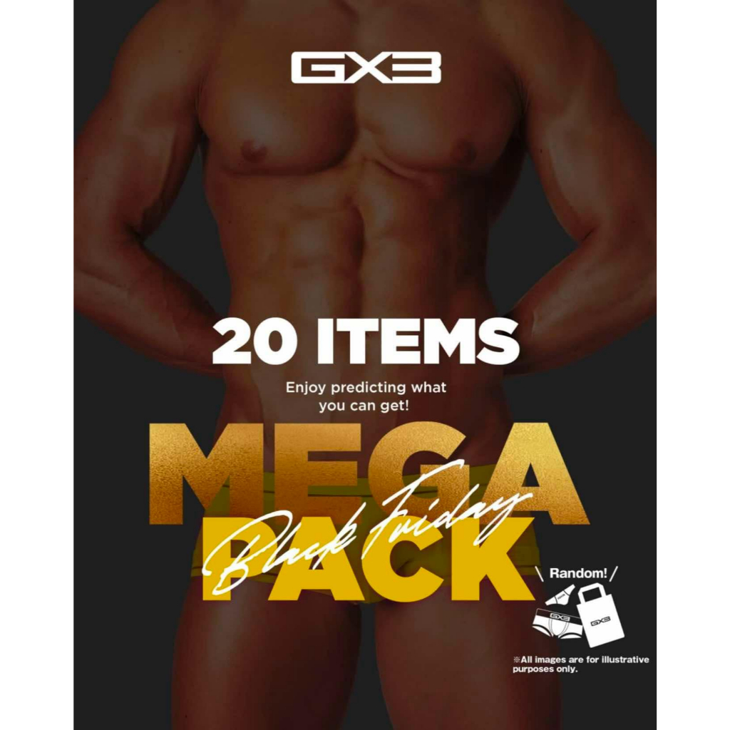 【免運費】日本品牌【OTOKO Men's Boutique】GX3 2025新年福袋19件三角內褲+1件泳褲／正版 | 蝦皮購物