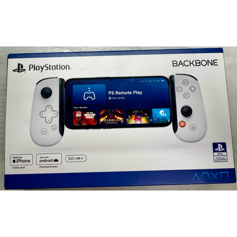 SONY PLAYSTATION BACKBONE PS聯名款 TYPE-C版 二手品 | 蝦皮購物
