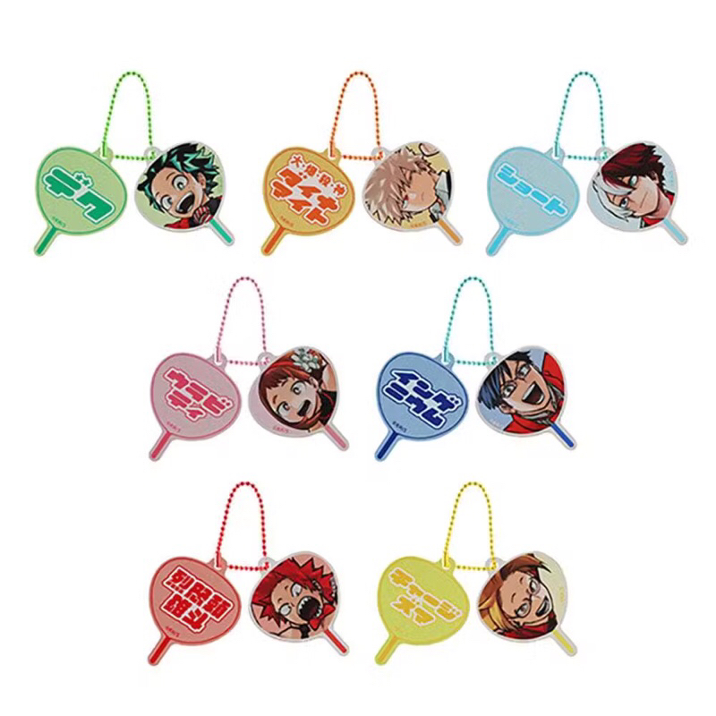 現貨！我的英雄學院 js jump shop jf2025 應援扇 扇子 壓克力吊飾 盲抽 轟焦凍 飯田 切島 | 蝦皮購物