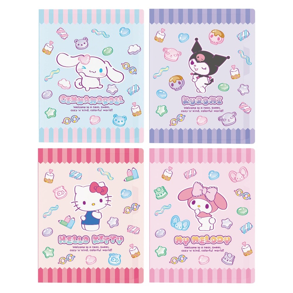 【STU】日本 Sanrio 三麗鷗 B5 26孔 活頁夾 活頁本 資料夾 大耳狗 酷洛米 美樂蒂 美樂蒂 帕洽狗 | 蝦皮購物