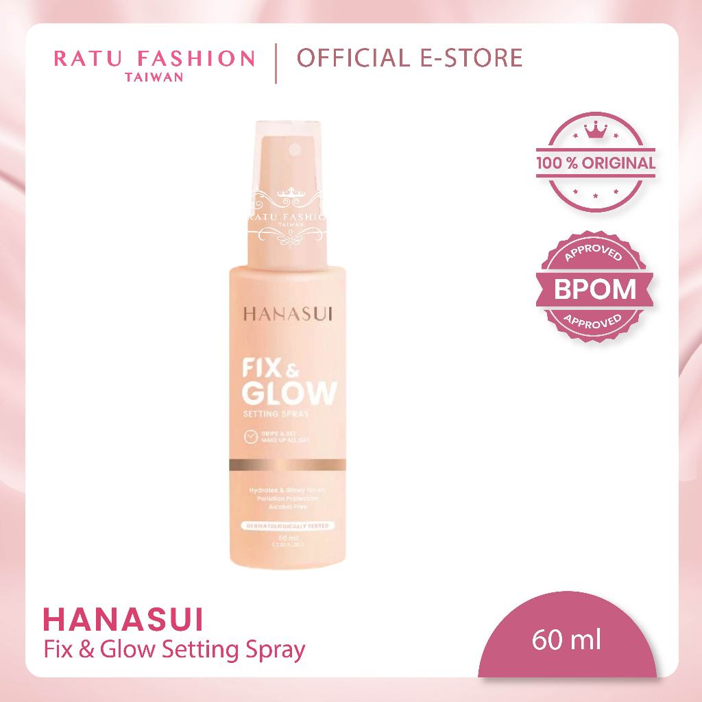 Hanasui Fix & Glow Setting Spray 60 ml | 蝦皮購物