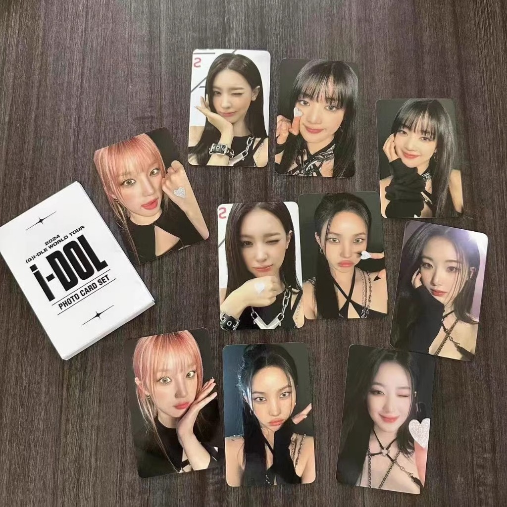gidle小卡 女娃 idol 2024世巡場周小卡 世巡場周拍立得 gidle正規二快閃卡 gidle拍立得 娃隨機卡 | 蝦皮購物