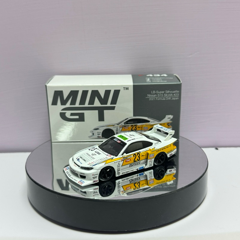 MINI GT 434 LB WORKS NISSAN S15 SILVIA#23尼桑 1/64模型車 | 蝦皮購物