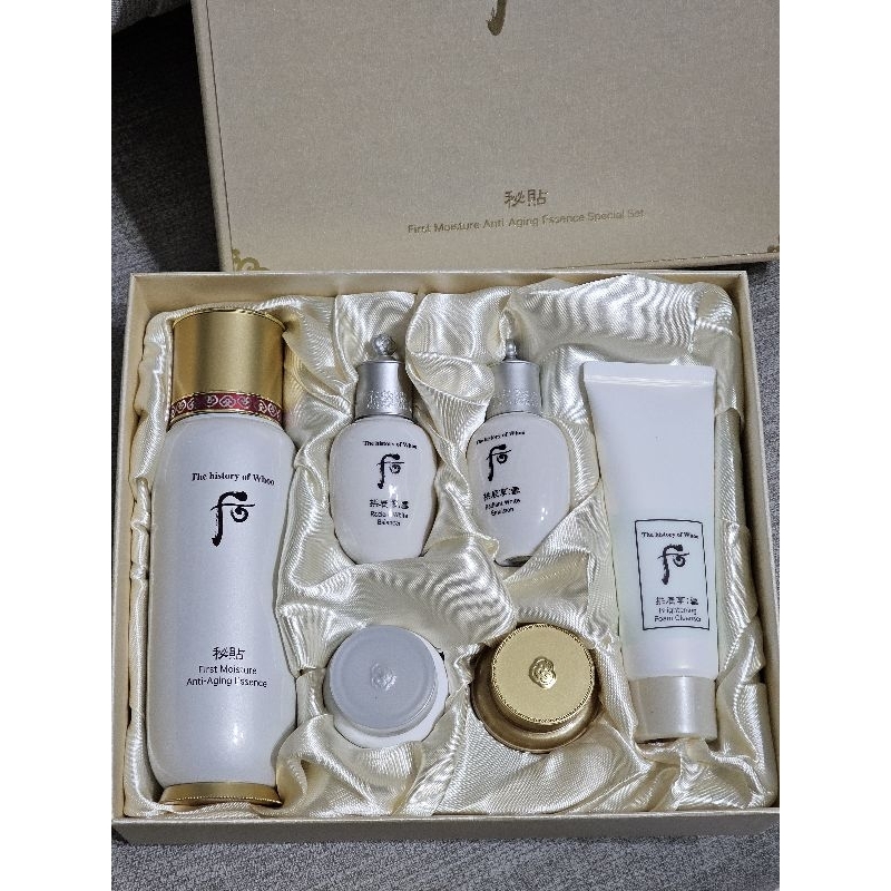 全新WHOO后秘帖循環精華130ml禮盒套組 | 蝦皮購物