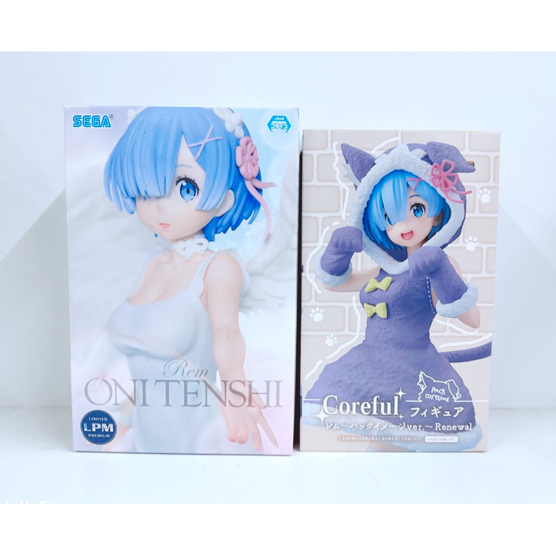 🇯🇵日版 RE0 SEGA LPM Re:從零開始的異世界生活 雷姆 白天使 動物裝 | 蝦皮購物